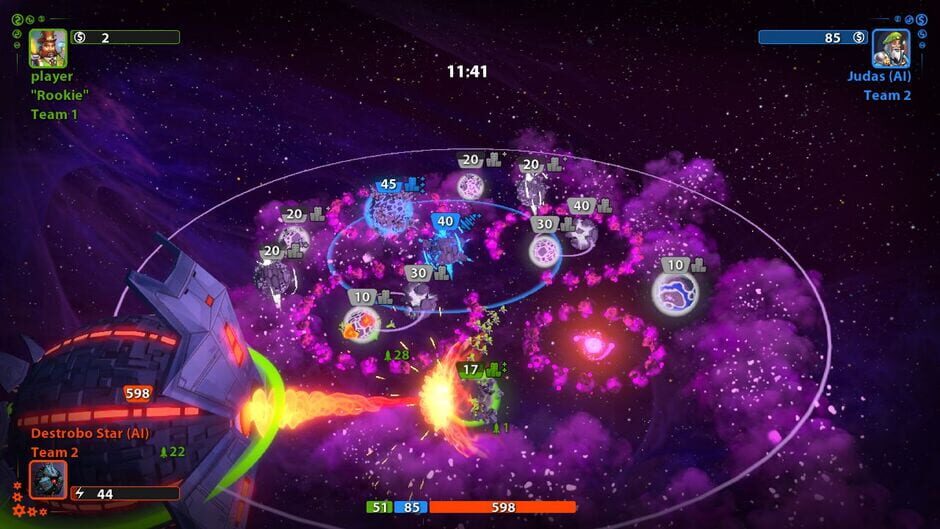 Game: Planets Under Attack